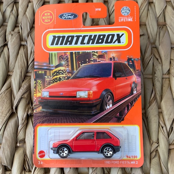 Toys | 1983 Ford Fiesta Mk 2 Matchbox Car Mb Collectible 8s Diecast New ...
